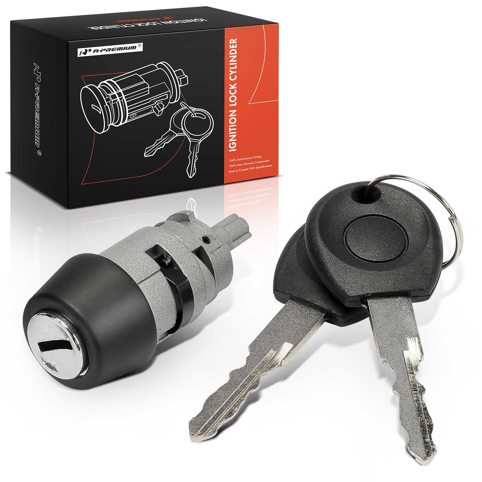 Amazon.com: A-Premium Ignition Lock Cylinder with 2 keys Compatible ...