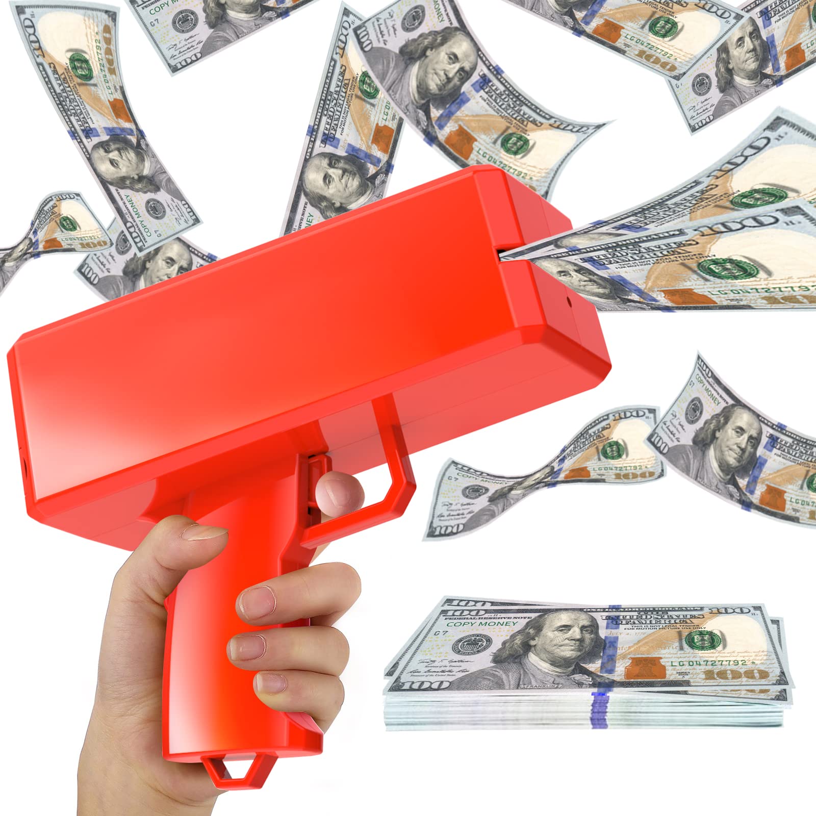Buy Sopu Make it Rain Money Gun Paper Playing Spary Money Toy Gun, Prop ...
