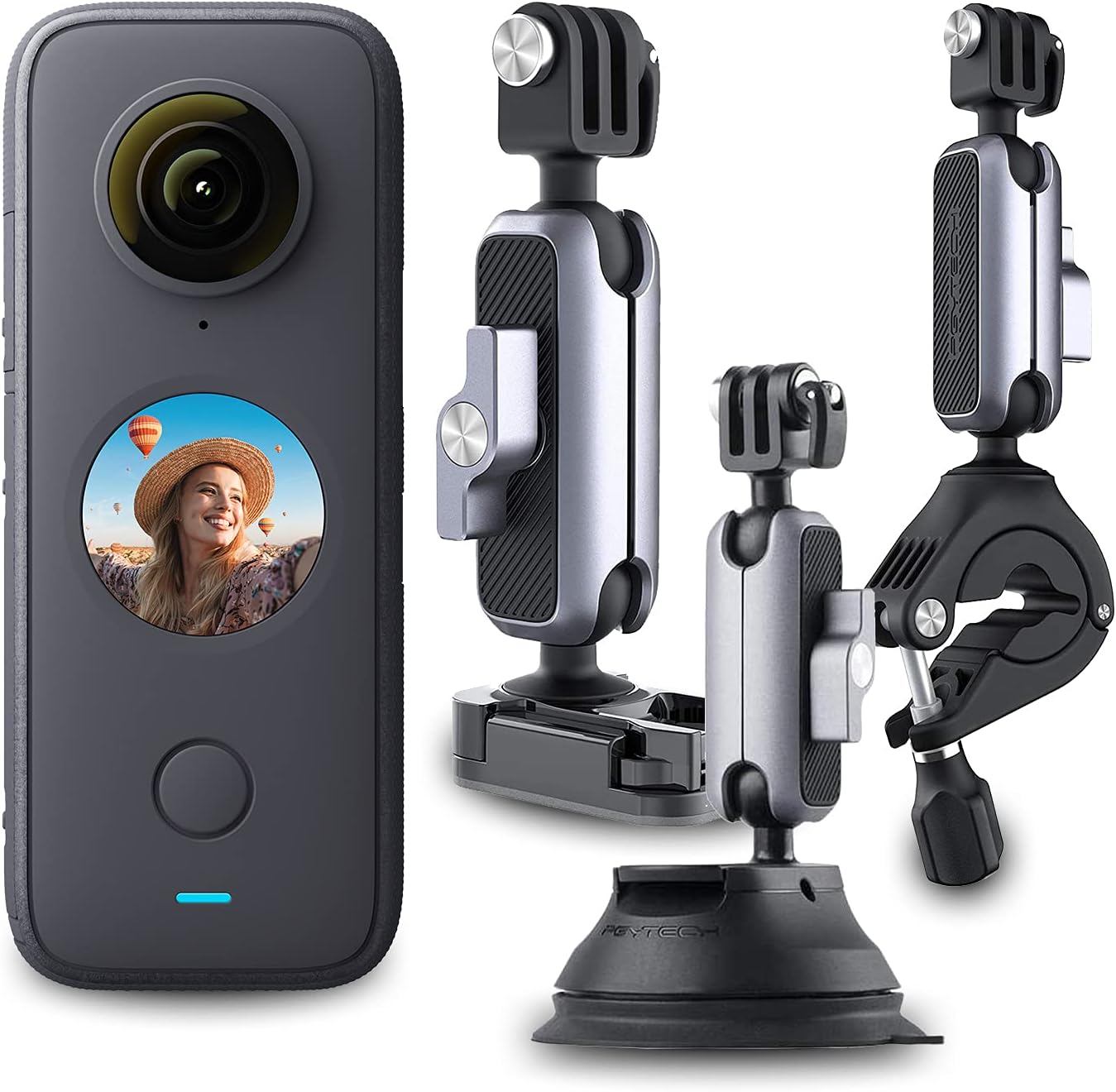 Insta360 Helmet Mount Bundle for ONE R, ONE X, ONE Action Camera ...