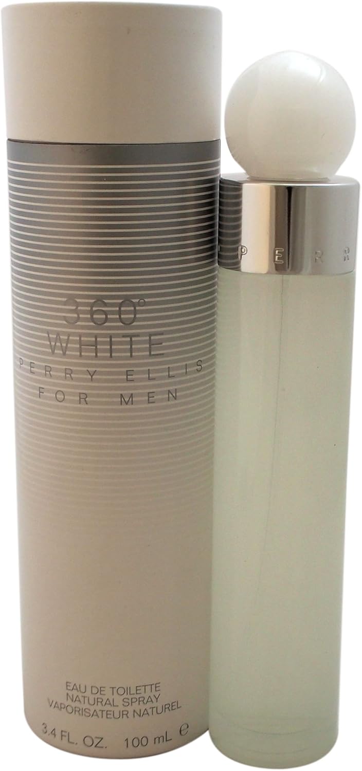 Perry Ellis 360 White Eau De Toilette Spray 100 ml : Buy Online at Best ...