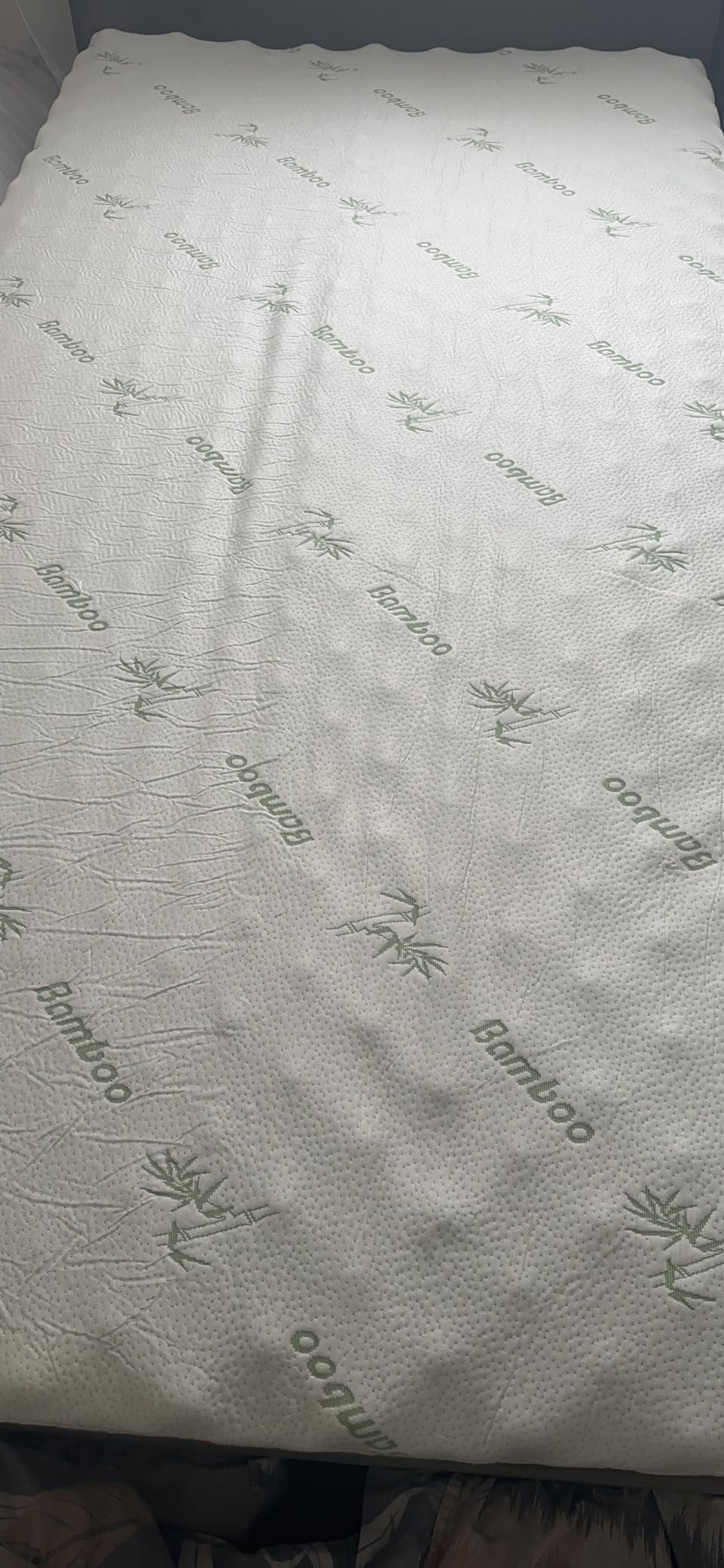 STARRY EUCALYPT King Size Memory Foam Mattress Topper with Cool Gel ...