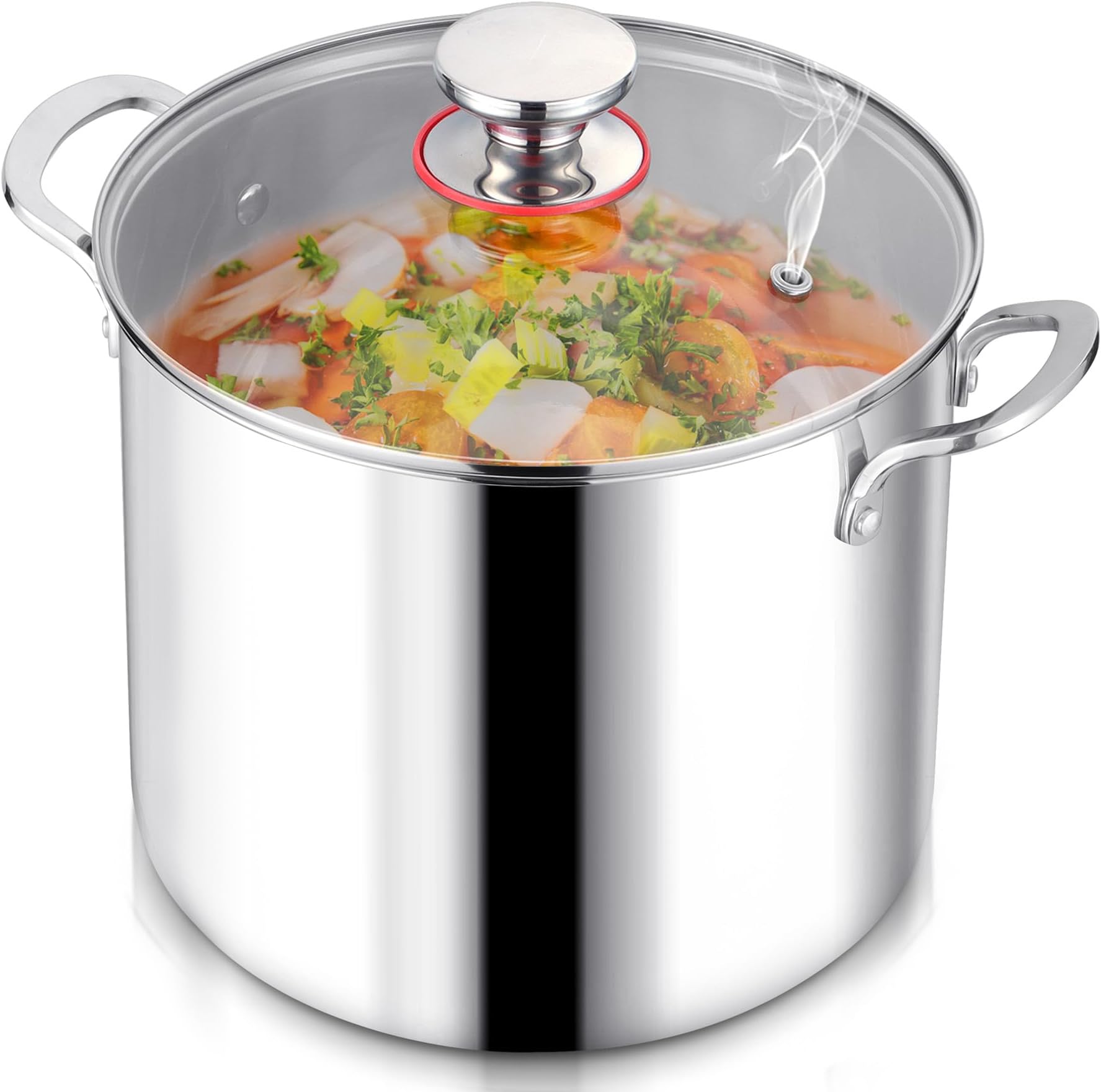 Amazon.com: HOMI CHEF LARGE HEAVY ECOLOGICAL NICKEL FREE Stainless ...