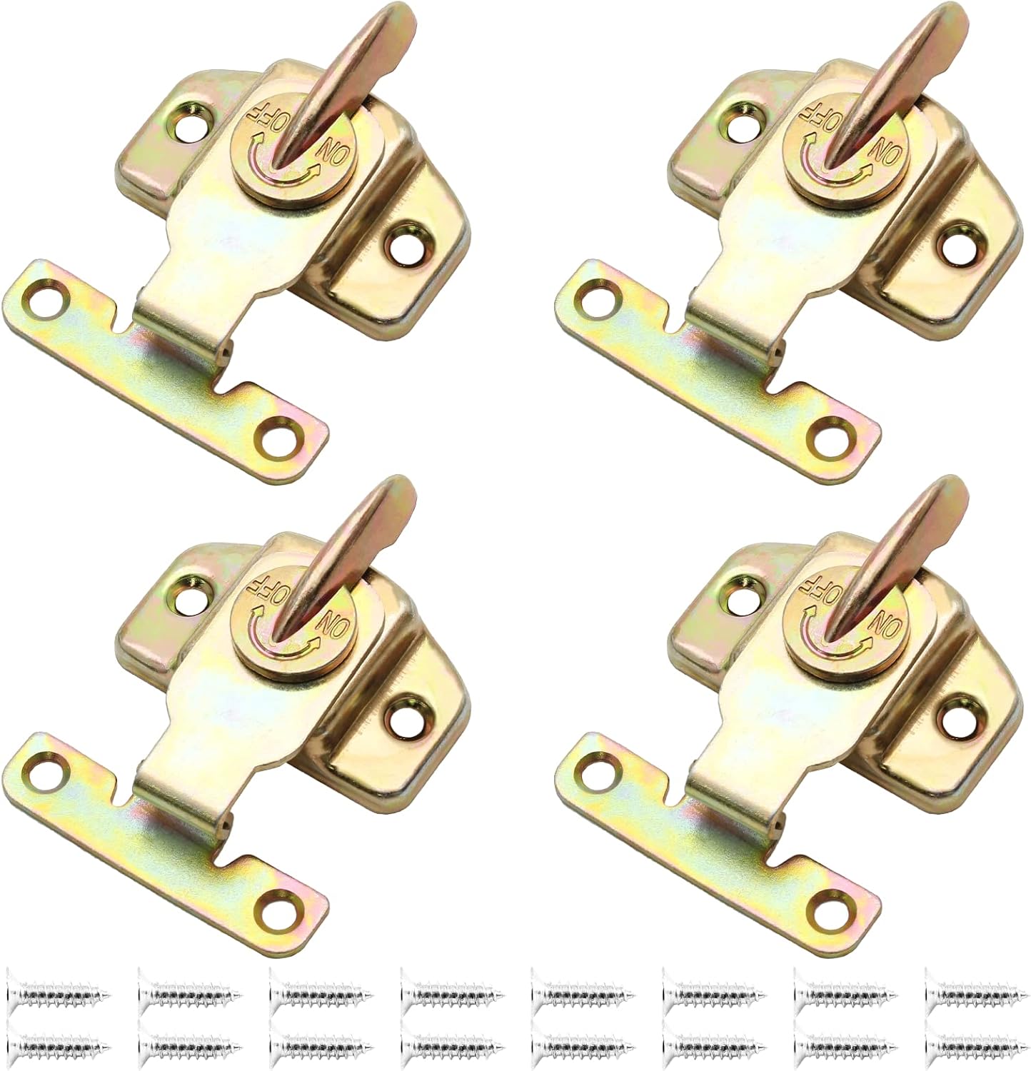 Amazon.com: Jiozermi 4 Packs Metal Table Locks, Table Leaf Latch, Drop ...