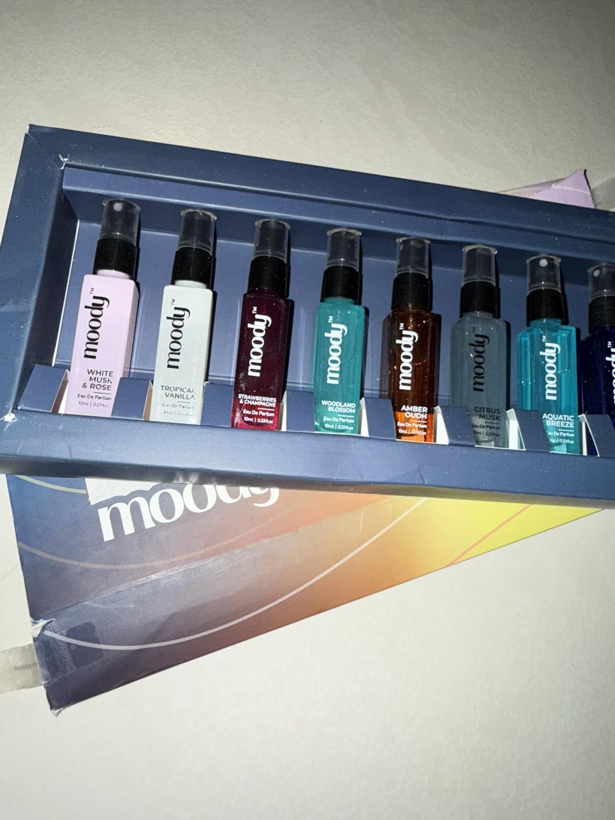 Buy Moody Premium Unisex Perfume Gift Set of 8 | IFRA Certified | Long ...