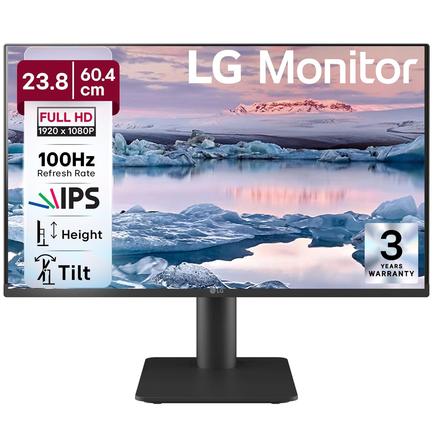 LG 27MS550-B 68.6 cm (27 Inch) FHD (1920x1080) IPS PC Monitor with ...