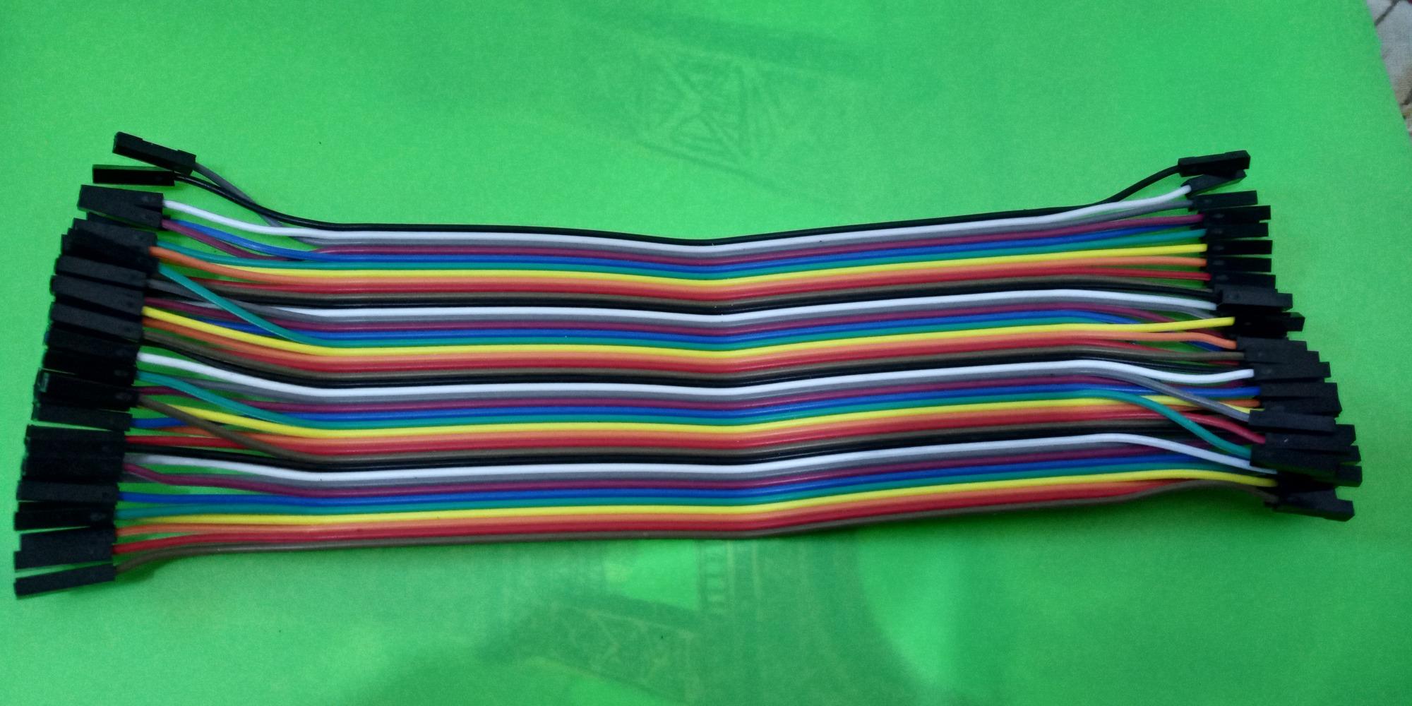 ApTechDeals Jumper Wires Female to Female/breadboard jumper wires (FF ...