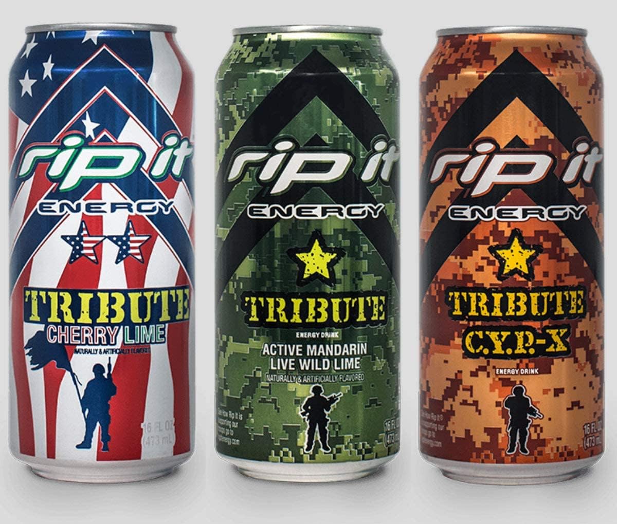 Amazon.com : Rip It Energy Drinks Tribute Editions (G Force, 12 Cans ...