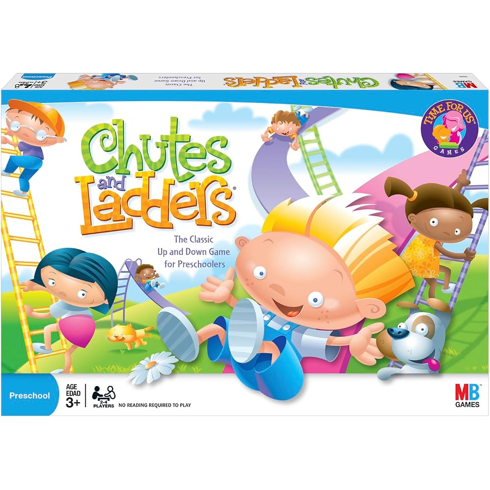 $3/mo - Finance Hasbro Gaming Chutes and Ladders Board Game | 2 to 4 ...