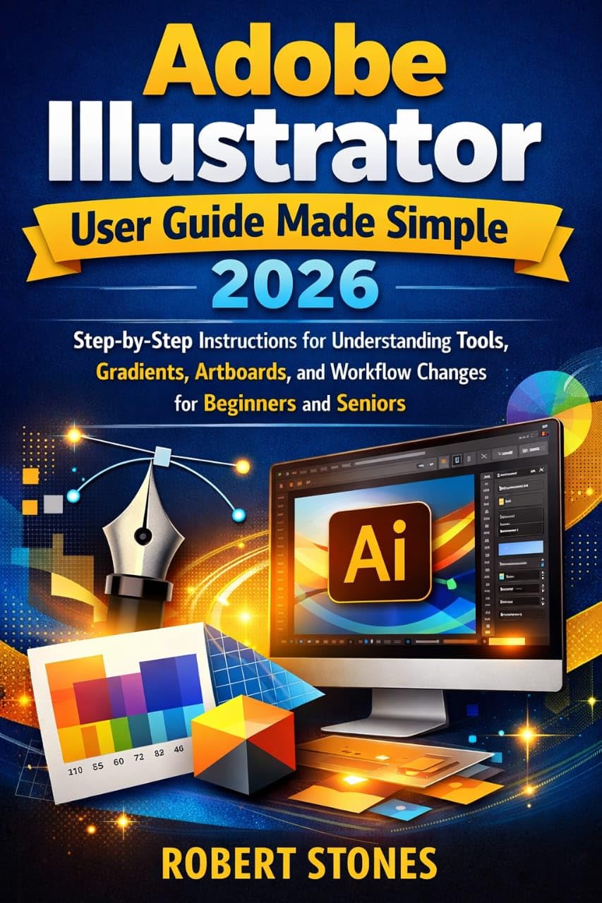 Adobe Illustrator 2026 User Guide Made Simple: Step-by-Step ...