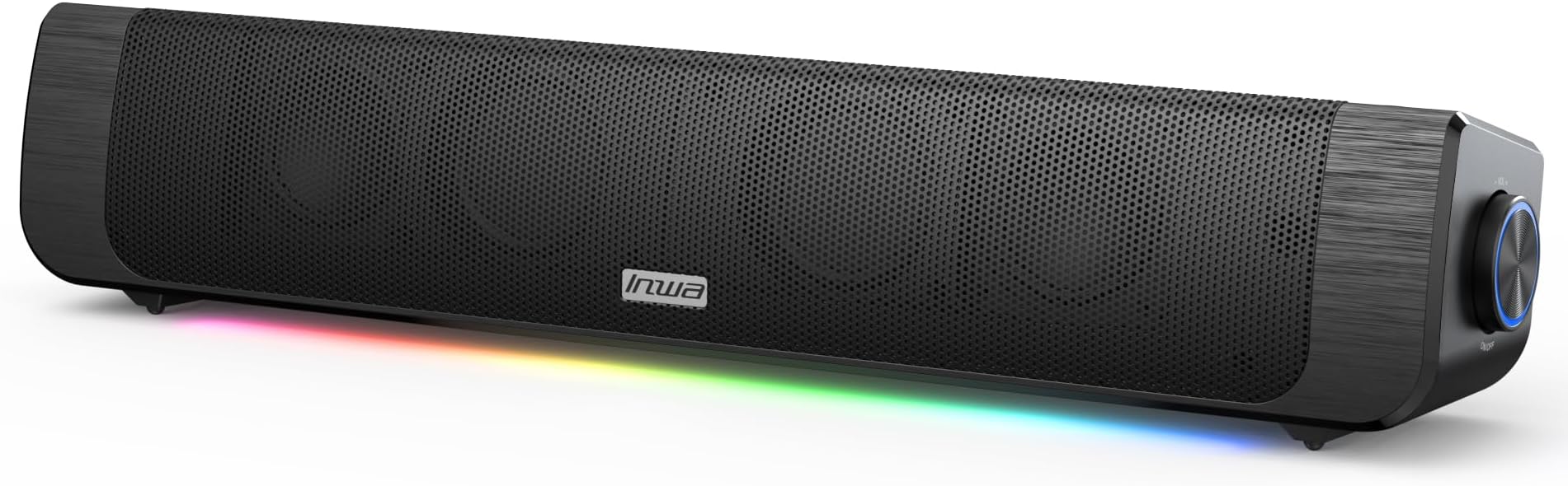 Amazon.com: Inwa Computer Speakers, Cord and Battery Dual Powered PC ...