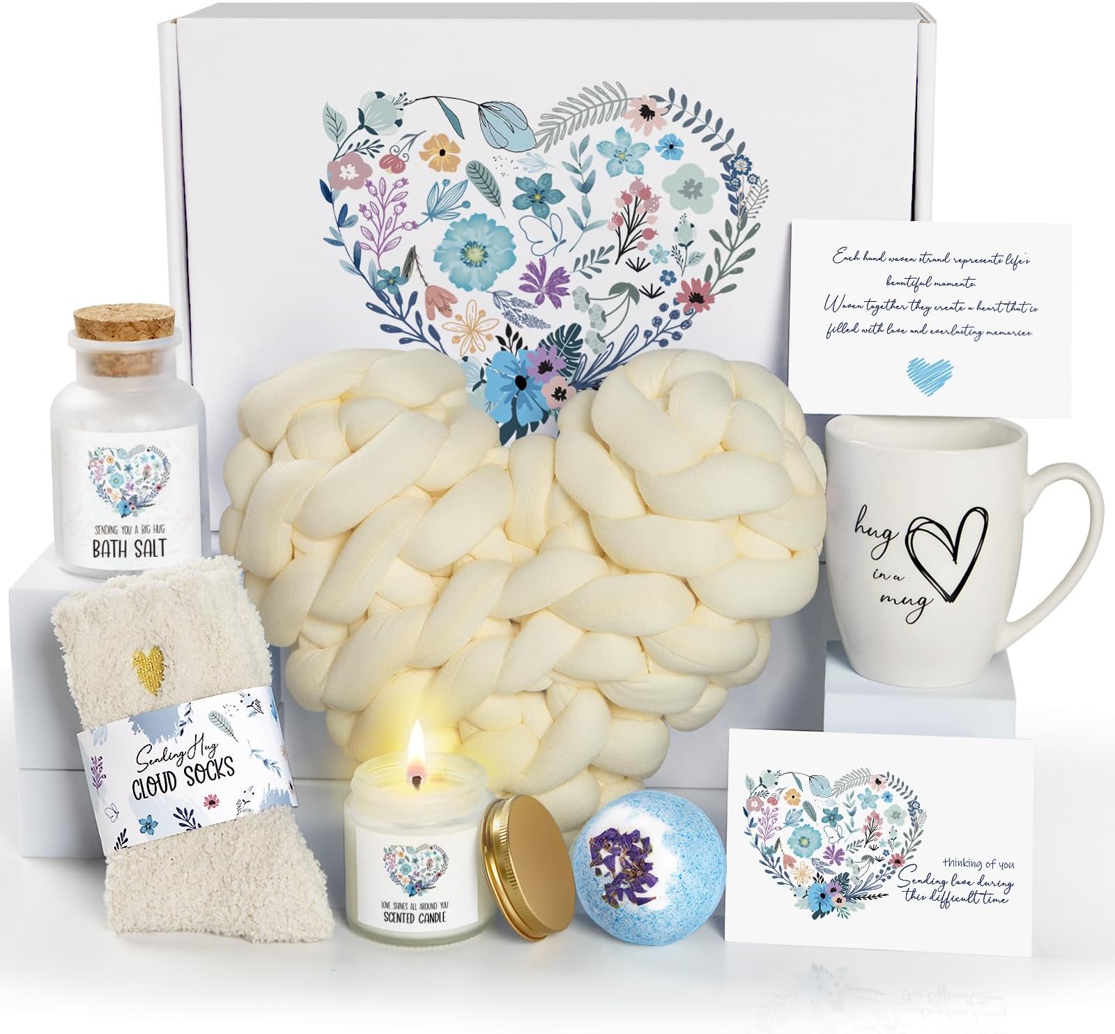 Amazon.com: Gift Box Bundle – Sympathy Gifts, Condolences Care Package ...
