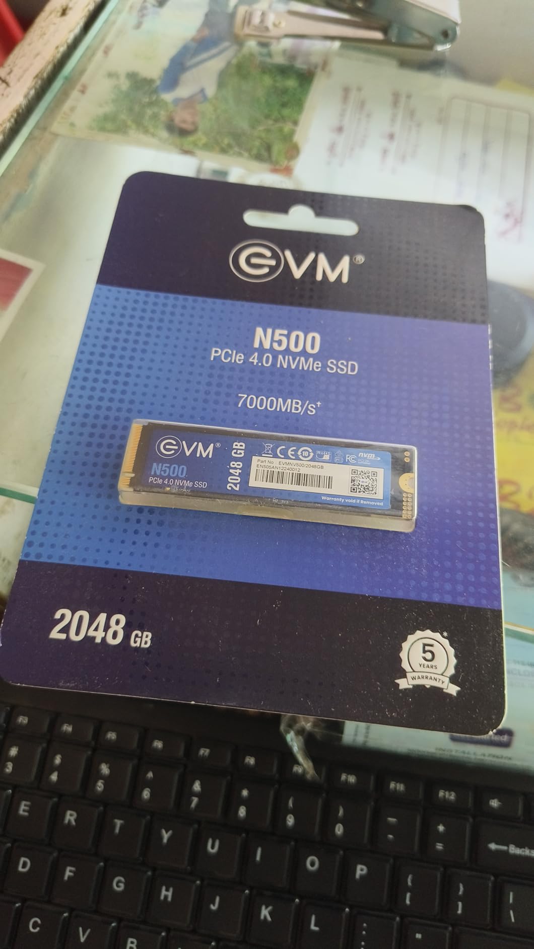 EVM N500 Gen 4 NVMe 2TB Internal SSD