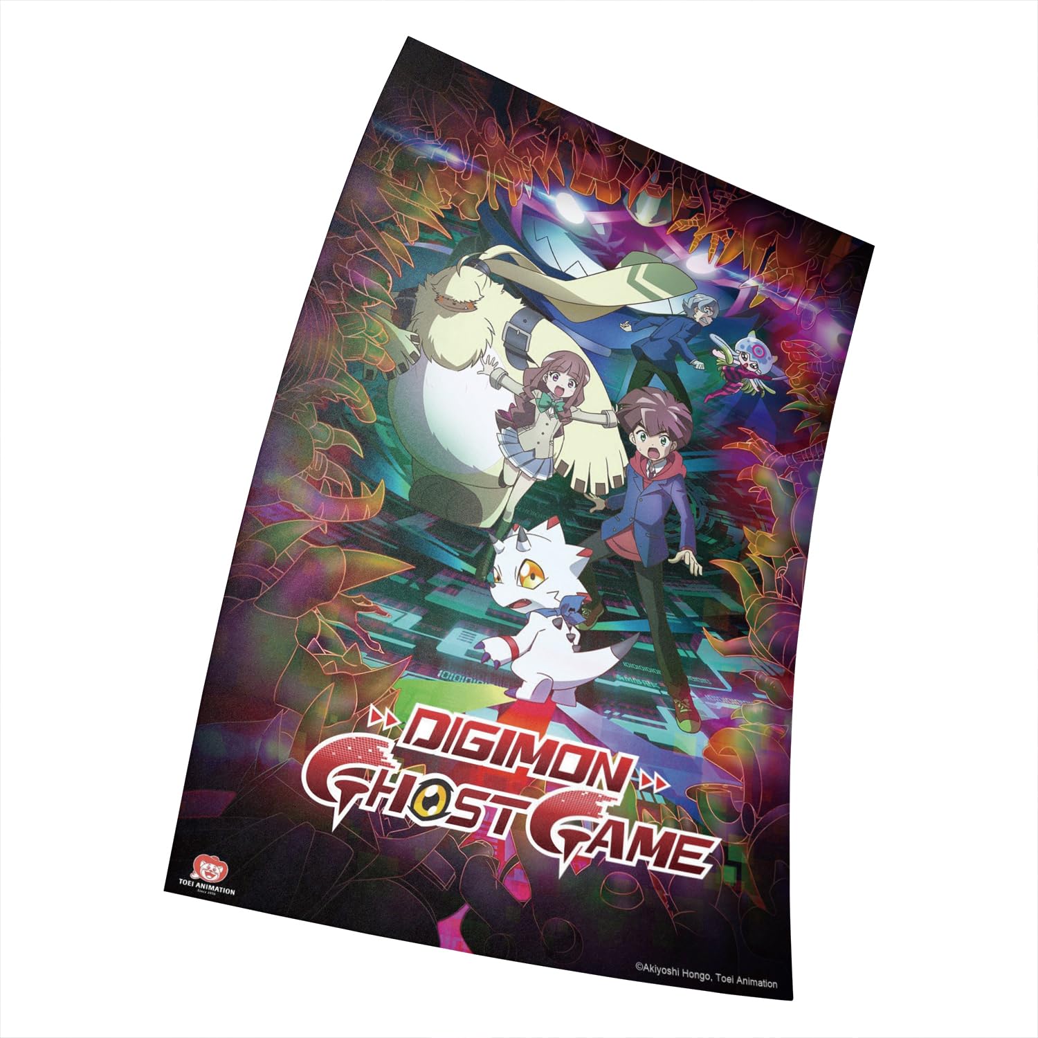 Amazon.com: LNASI Digimon Ghost Game Poster -28x43cm - Frameless Poster ...