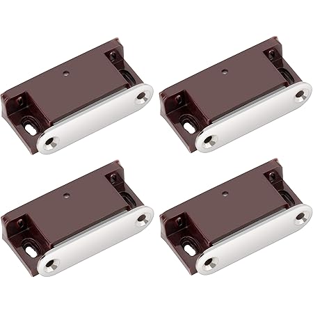 Axtry Pack of 4 Door Catcher/Door Magnet for Cabinet Cupboard Wardrobe ...