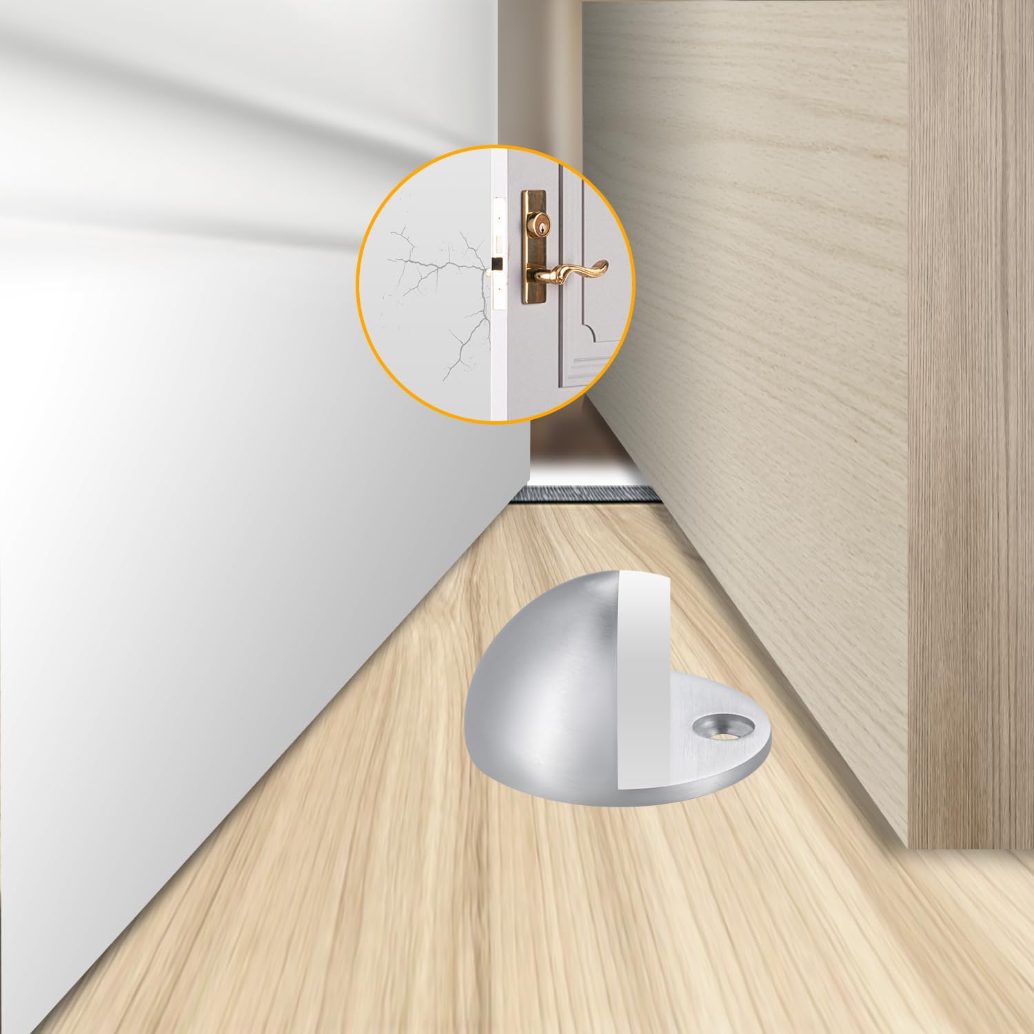 Amazon.com: TOPTAKE Floor Door Stop - Robust Floor Mount Door Stop for ...
