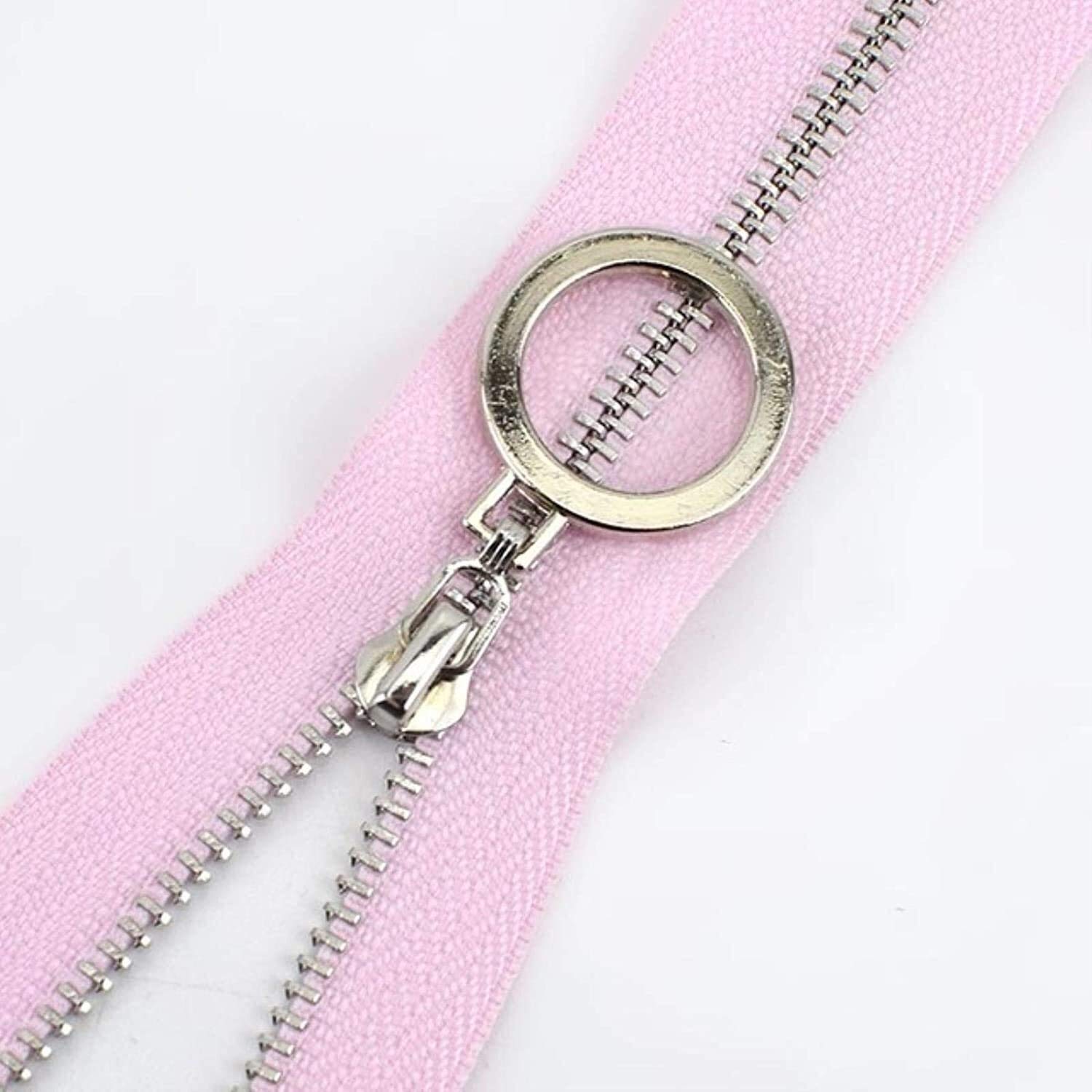 Open Metal Zipper