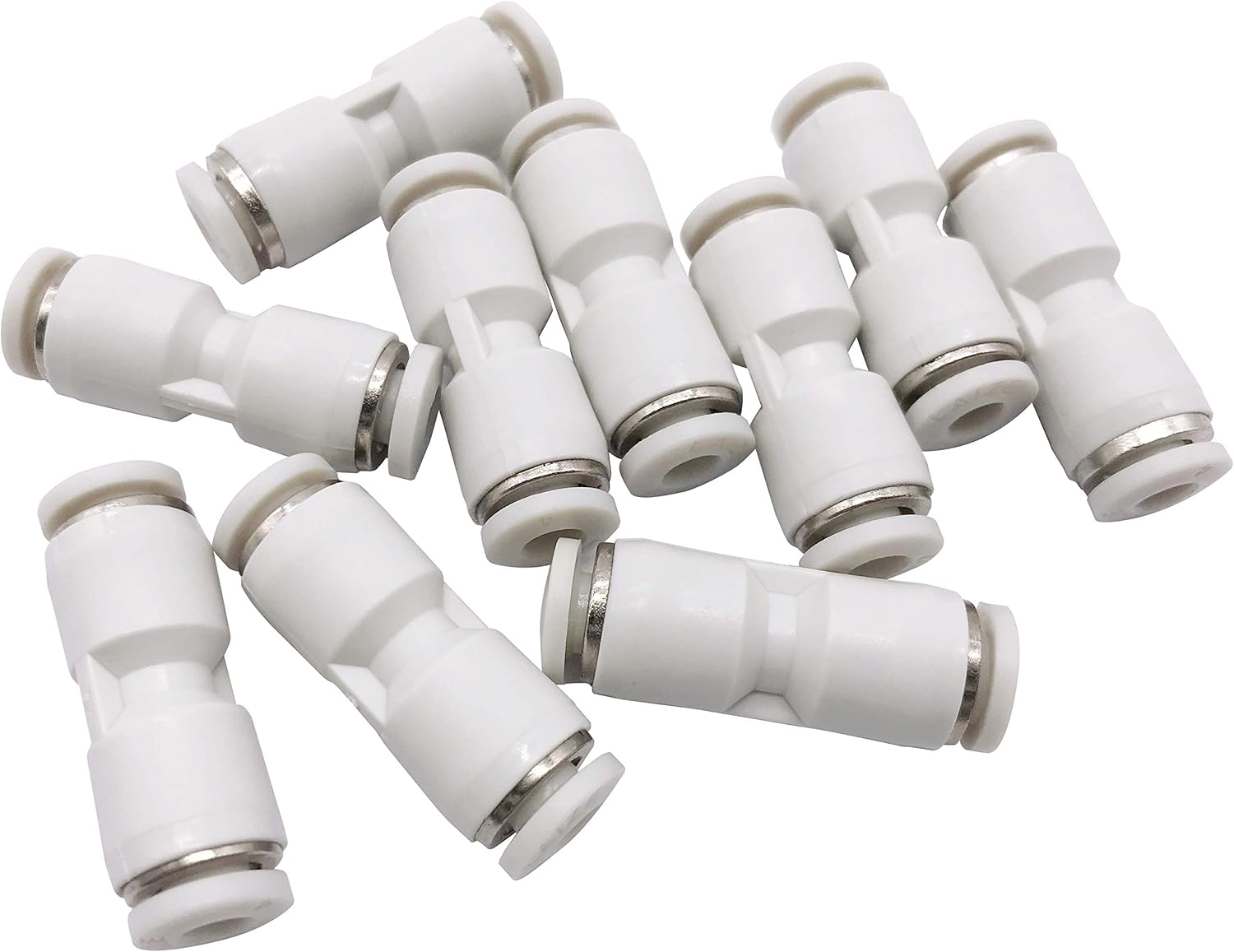 4mm Quick Fitting, 5/32” OD Push to Connect Pipe Tube Straight Fittings ...
