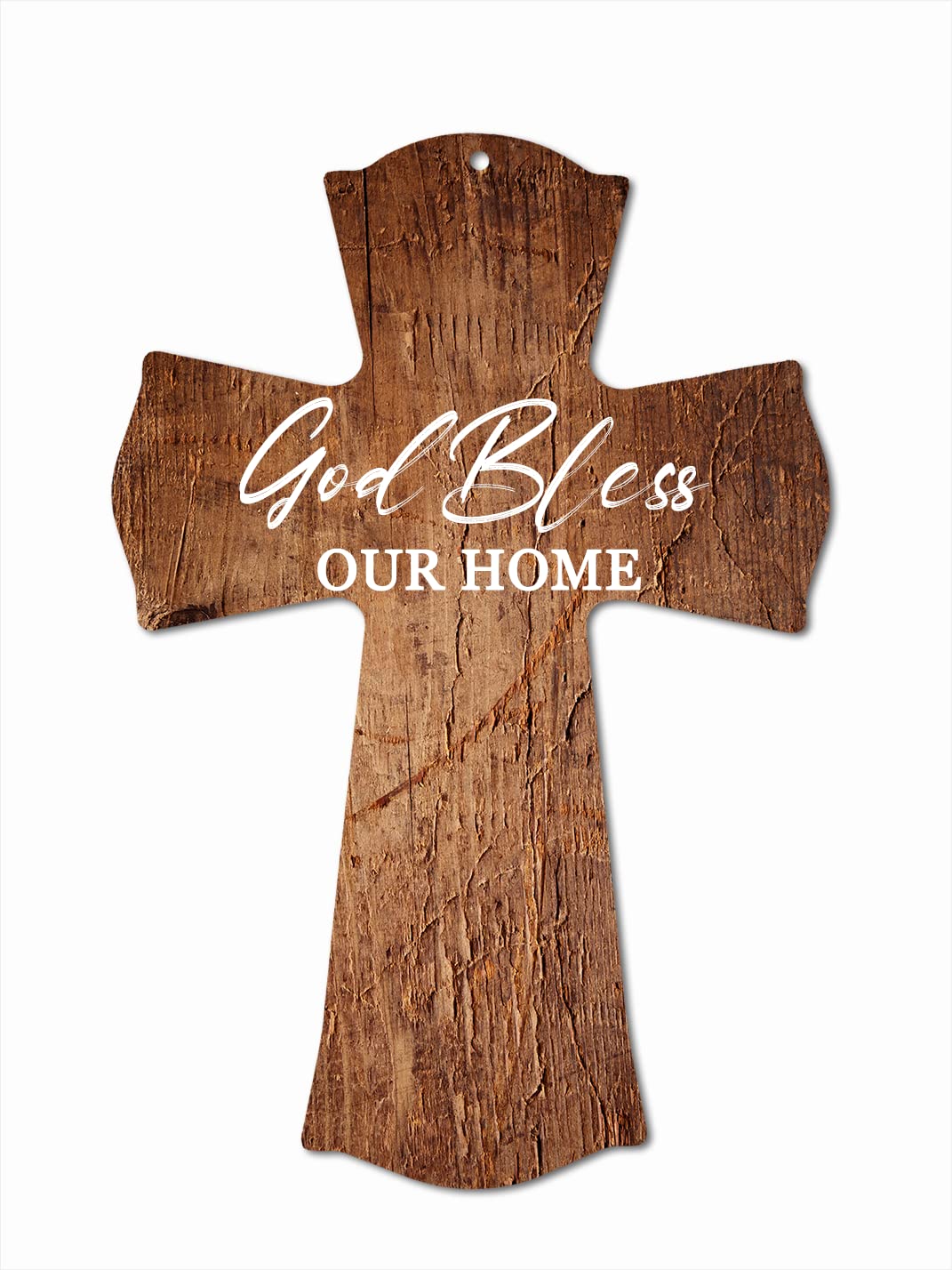 Snapklik.com : Vintage Cross Wall Art Plaque - God Bless Our Home ...