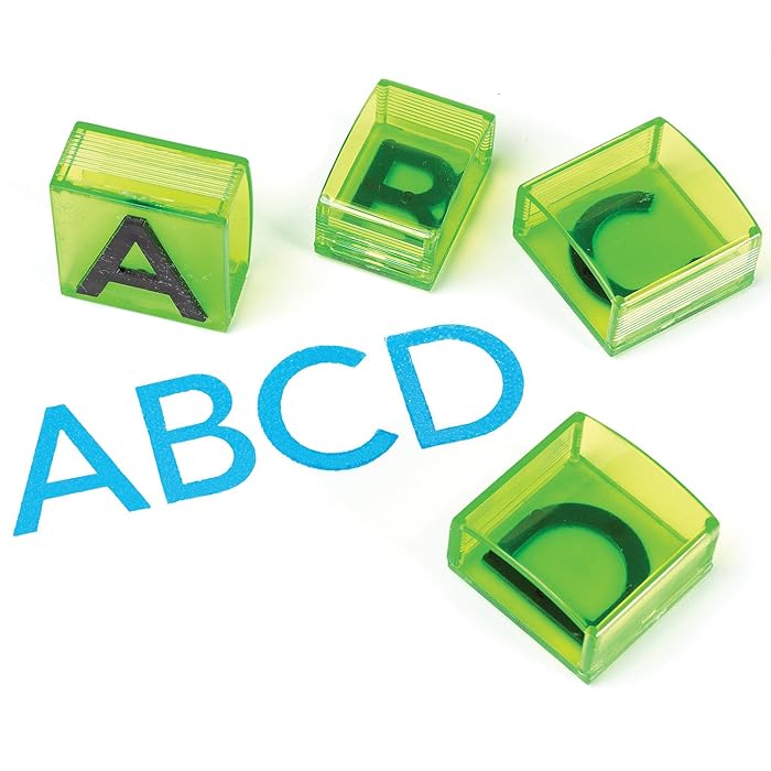 Buy Educational Insights See & Stamp Jumbo Alphabet Transparent Stamps ...