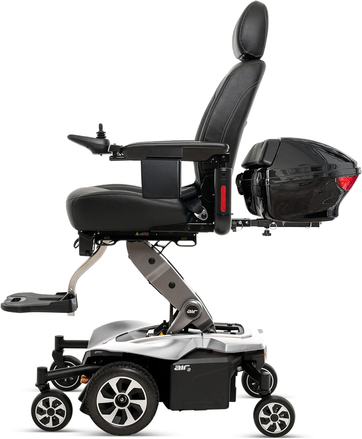 Amazon.com: Pride Mobility Jazzy Air 2 Power Wheelchair + Mobility Yours Accessories, Includes ...