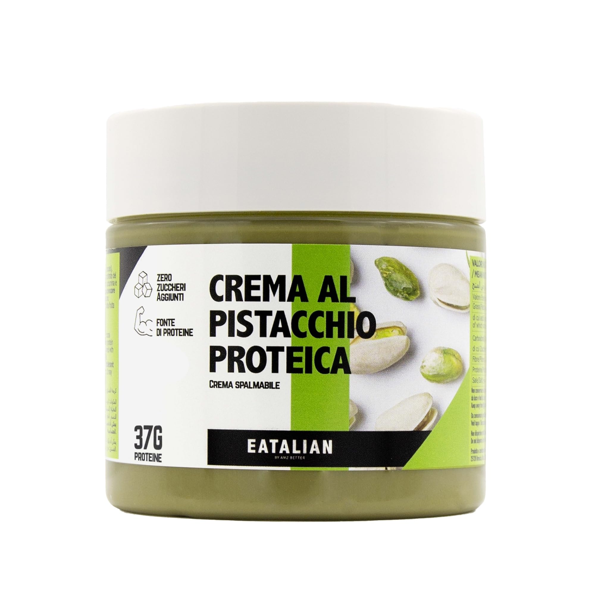Eatalian By Amz Better Protein Pistachio Cream Delicious Spreadable ...