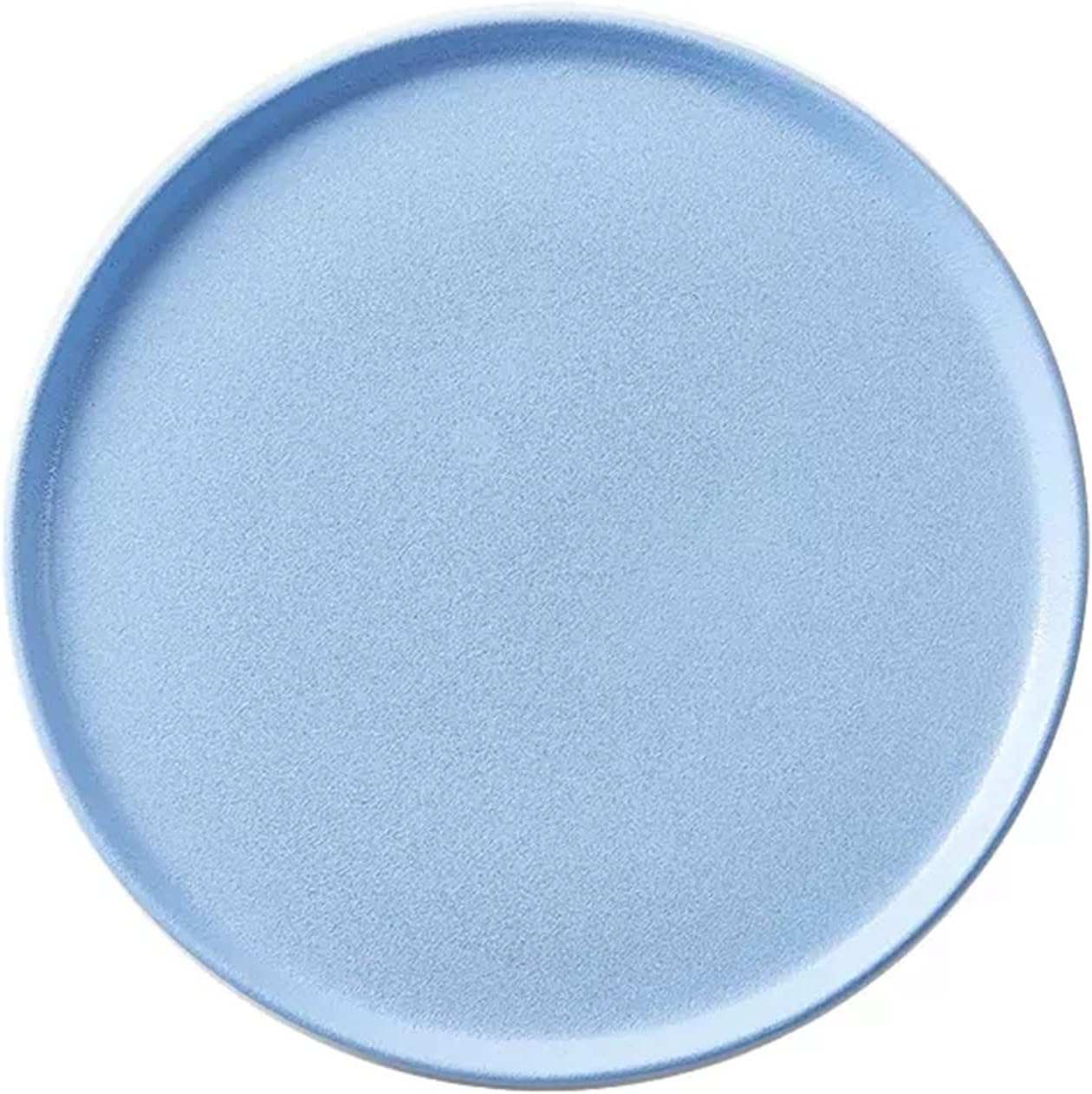Dinner plate Frosted Dining Plate Round Home Kitchen Restaurant Cafe ...