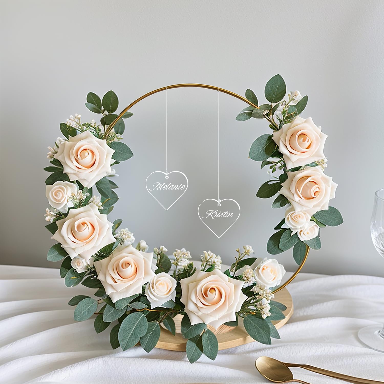 Heart Wedding Centerpieces