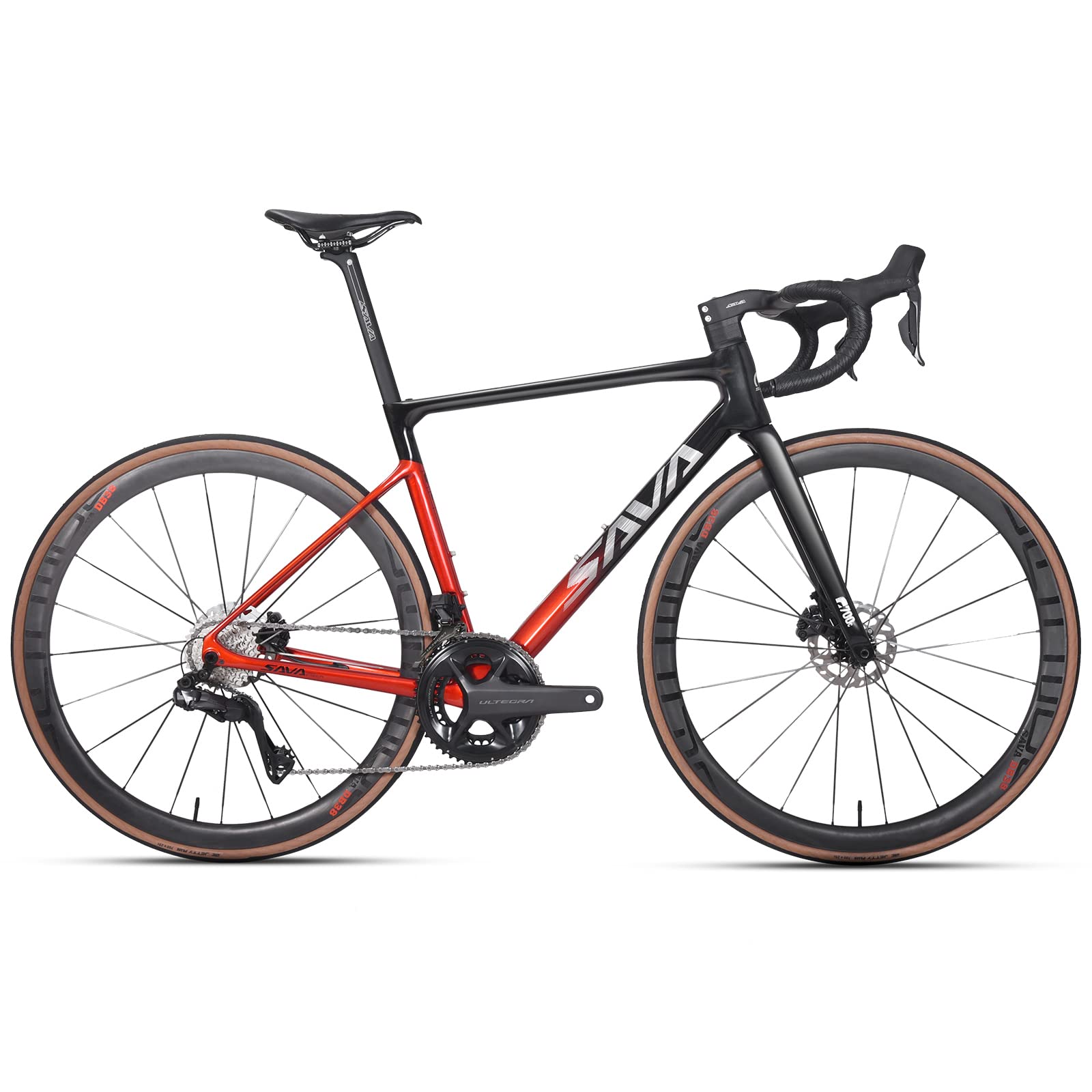 Buy SAVADECK Carbon Disc Brake Road Bike, Phantom8.0 Ultralight full ...