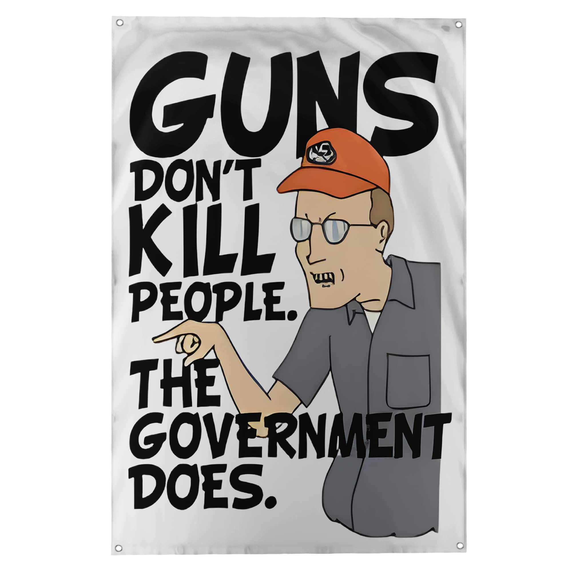 Amazon.com : Banger - King of the Hill TV Show Dale Gribble "Guns Don't ...