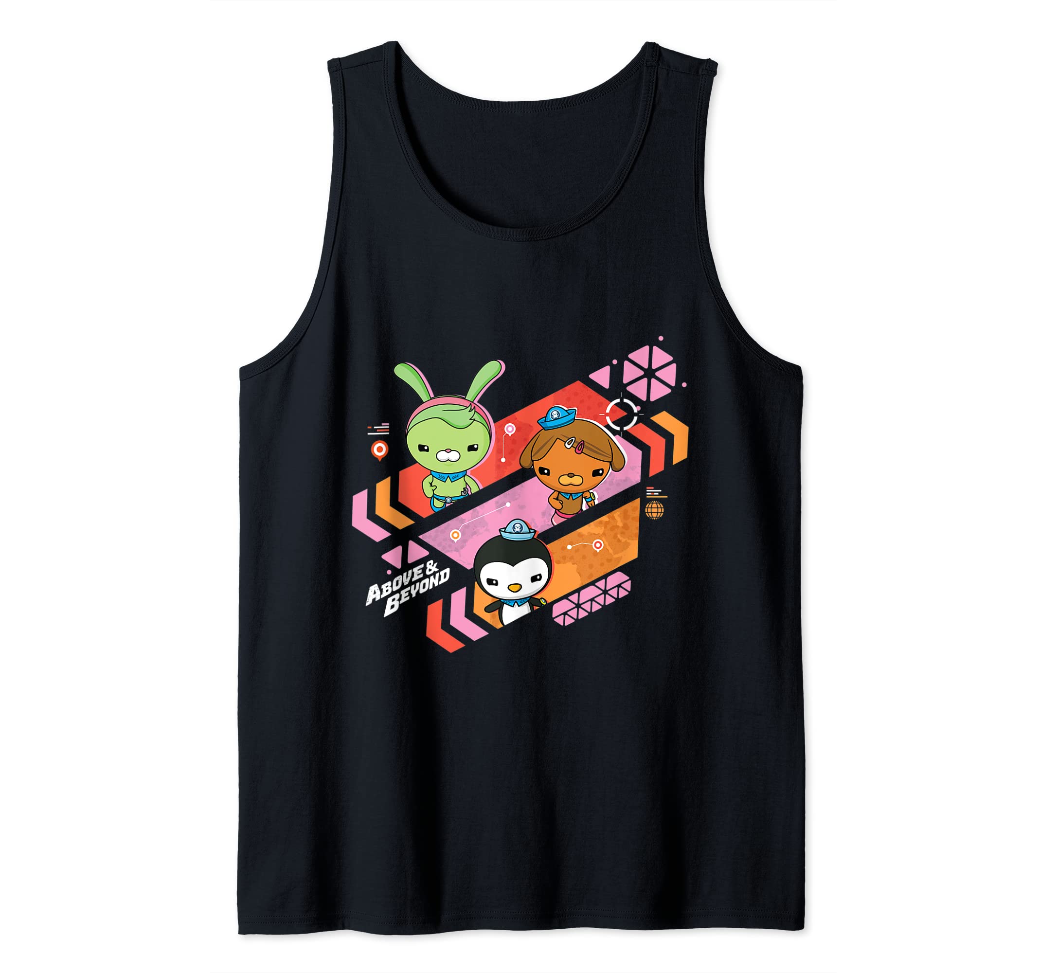 Amazon.com: Octonauts Above and Beyond Tweak Dashi Peso Tank Top ...