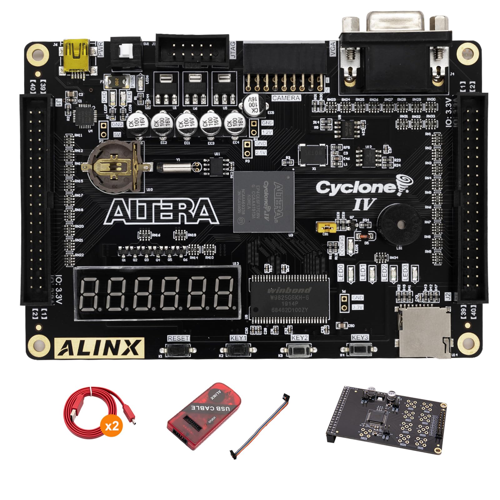 Ax301 Altera Cyclone Iv Ep4ce6 Fpga Development Board Entry Level | Desertcart INDIA