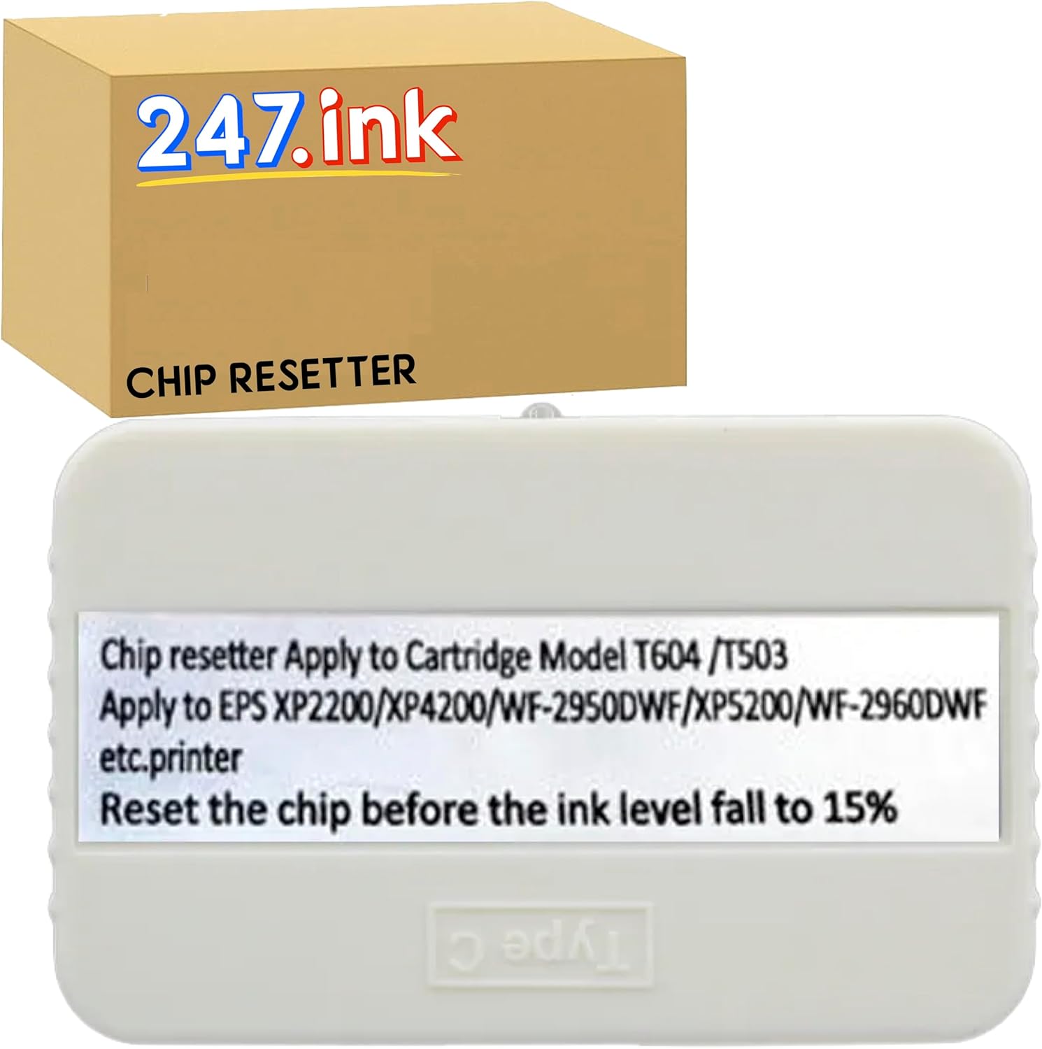 247.ink 604 & 604XL Ink Cartridge Chip Resetter (non-oem) Compatible ...