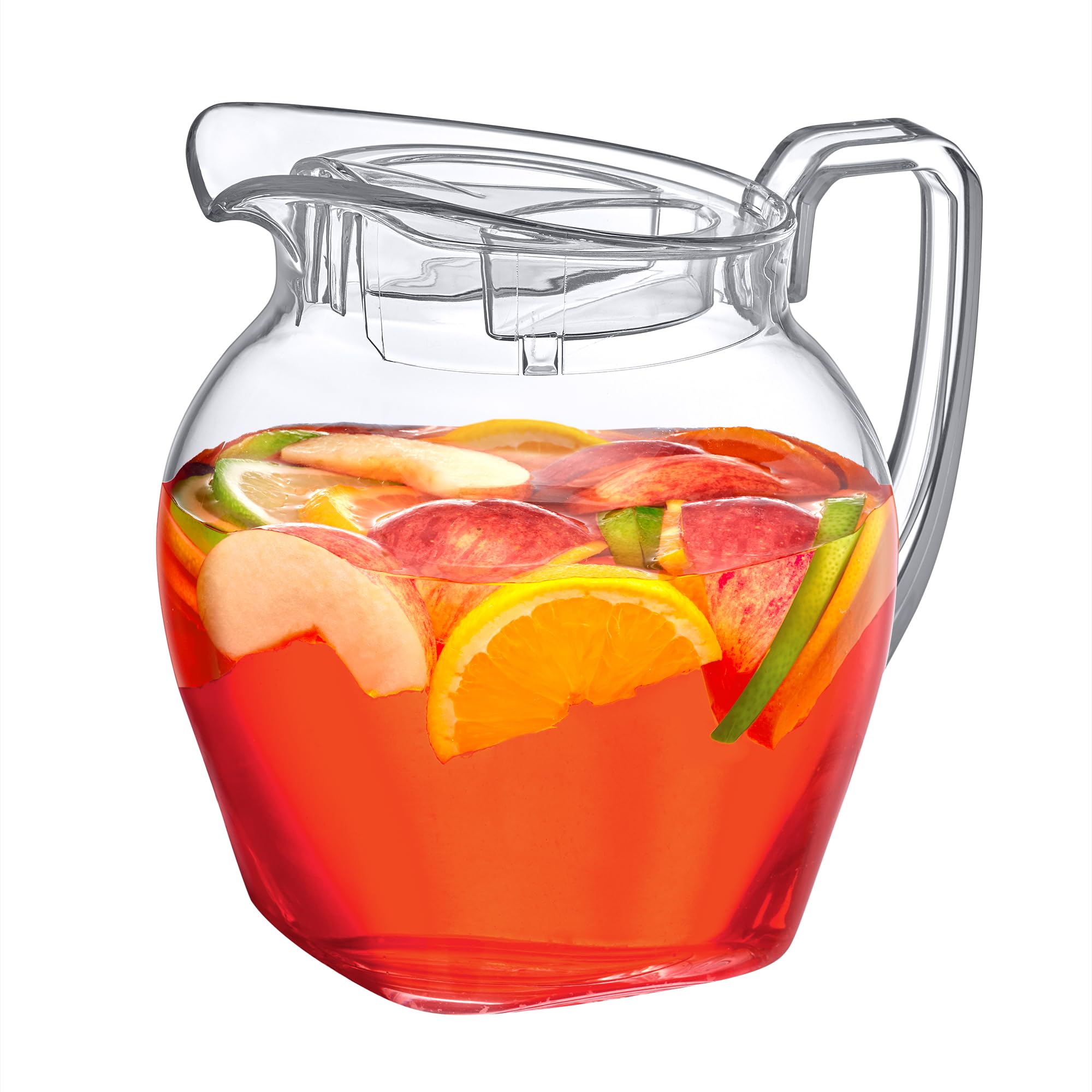 Amazon.com: Amazing Abby - Vively Grand - Plastic Pitcher (96 oz, 3 ...
