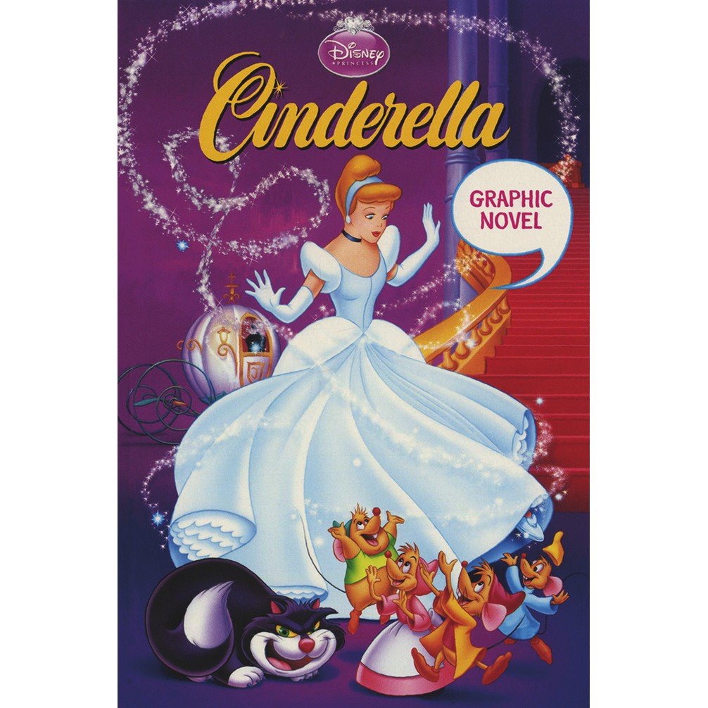 Buy Disney Princess Cinderella Graphic Novel Book Online at Low Prices ...
