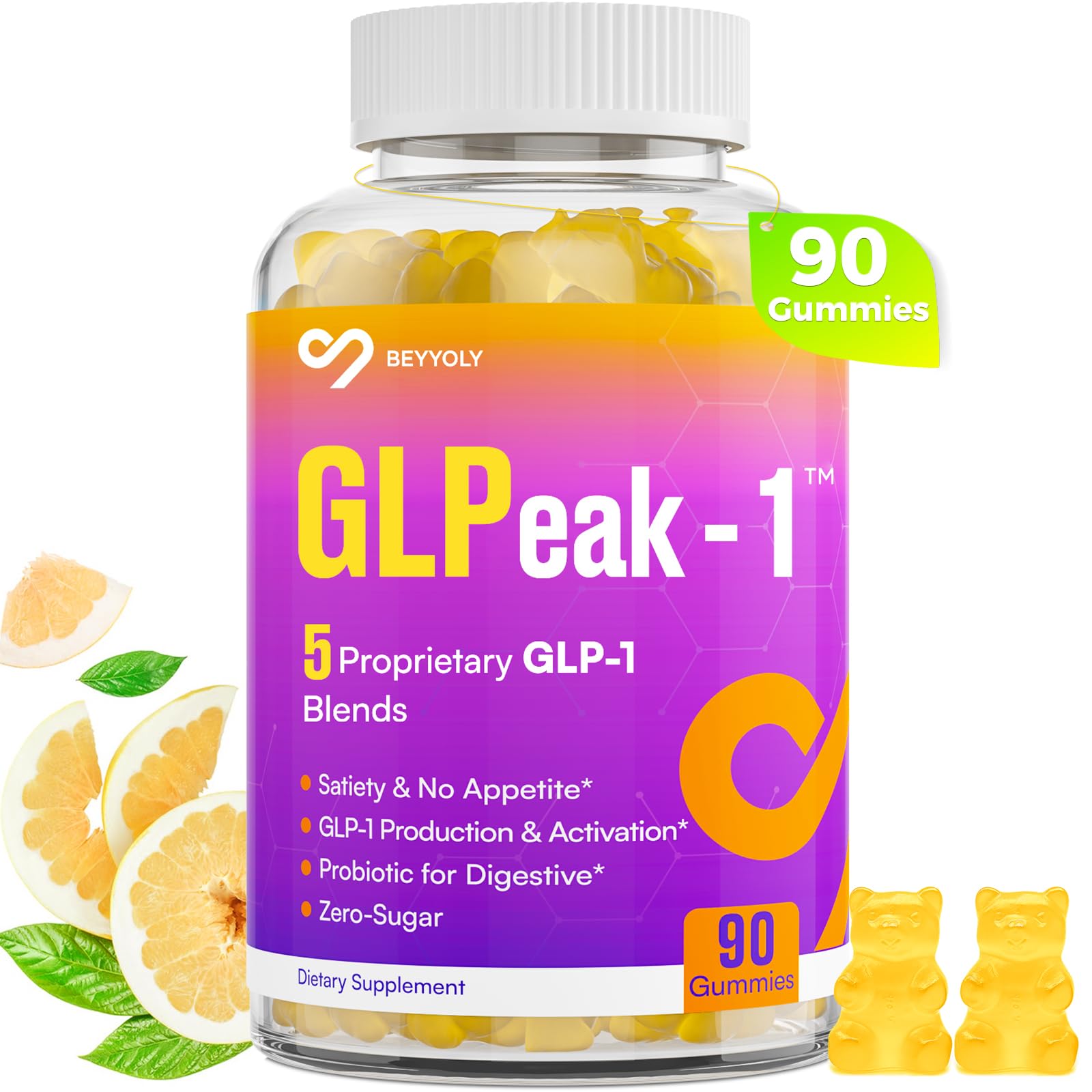 Buy GLP Gummy | GLP-1 Supplement, GLP 1 Gummy with Akkermansia ...