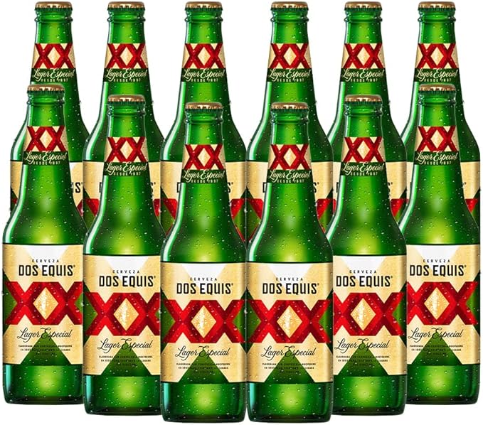Dos Equis Lager, Cerveza, 12 Botellas de 355ml : Amazon.com.mx: Hogar y ...