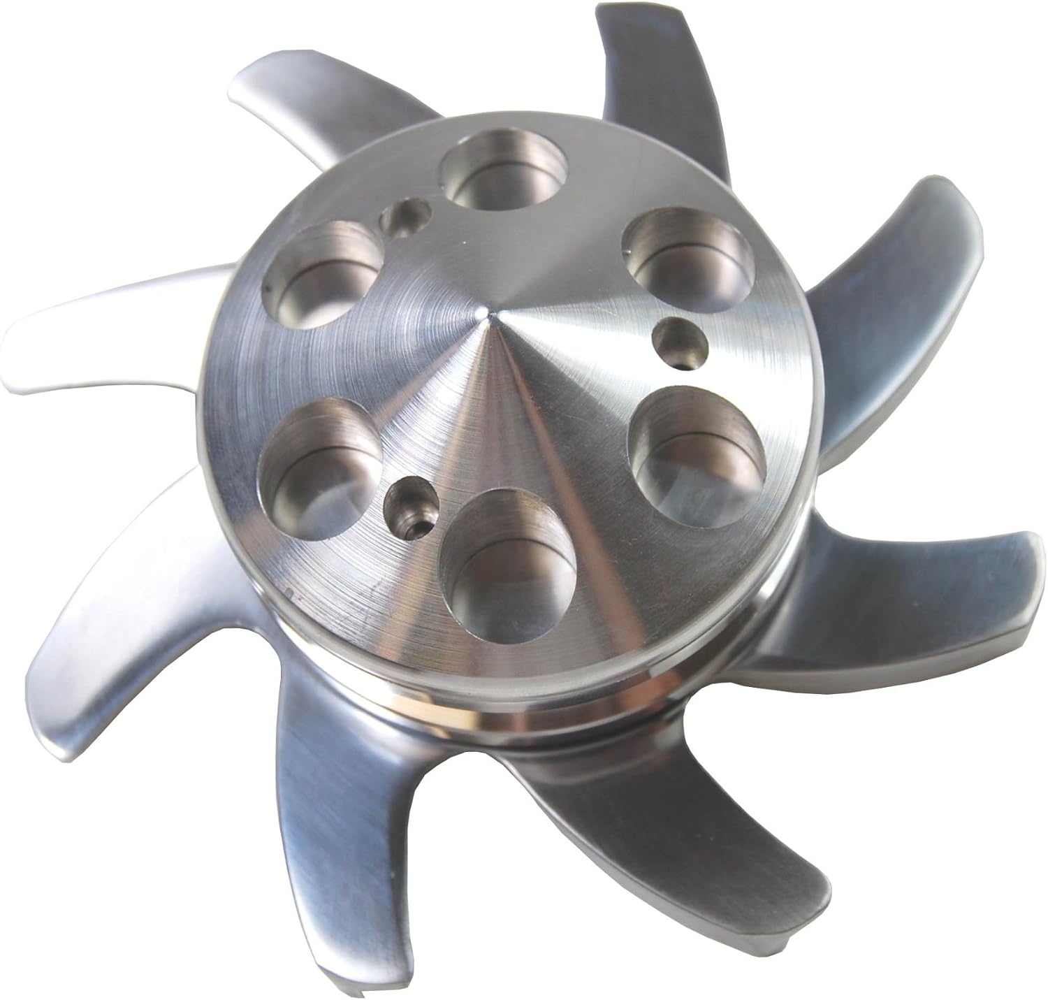 Amazon.com: Racer Performance Chevy/GM Aluminum Alternator Fan Pulley ...