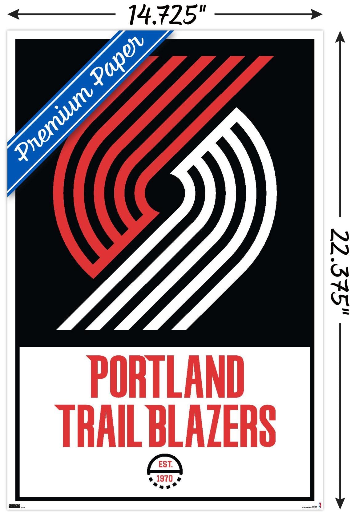 1970 Portland Trail Blazers Logo