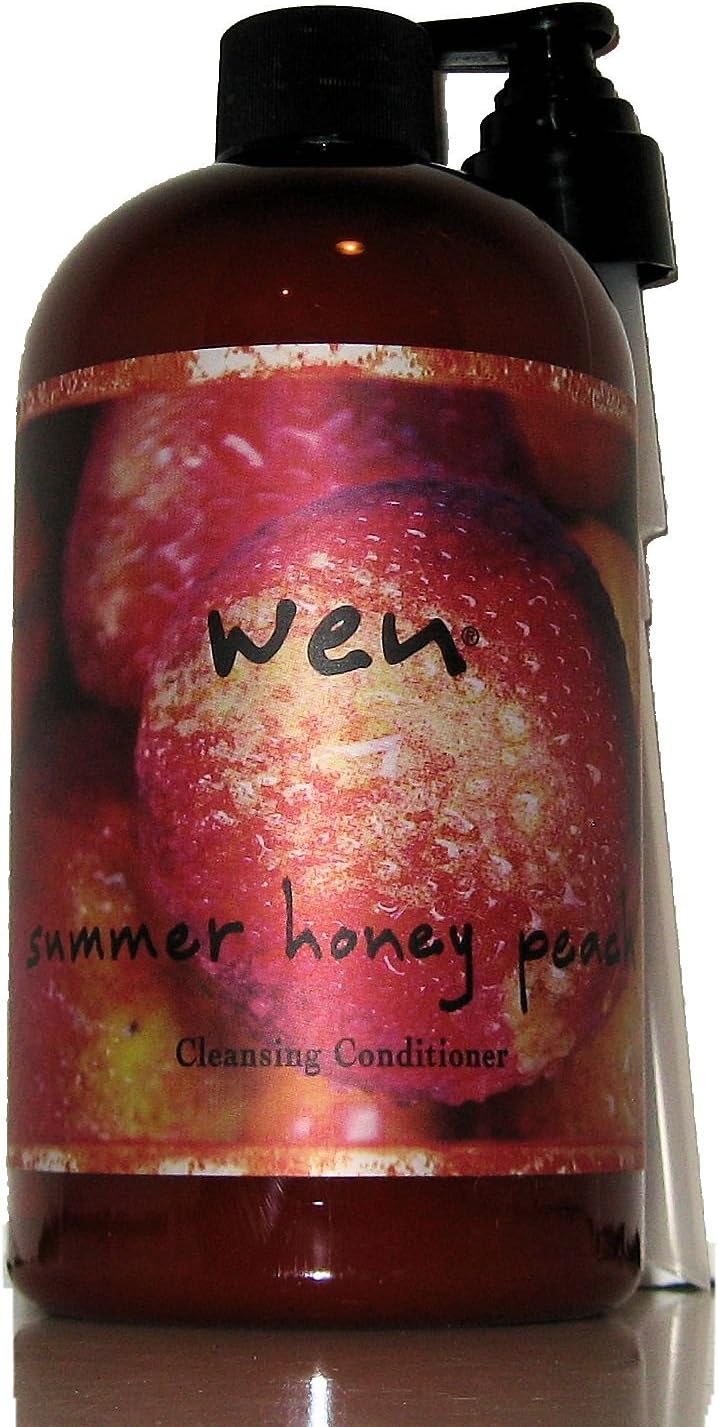 Amazon.com: WEN® by Chaz Dean Summer Honey Peach Cleansing Conditioner ...