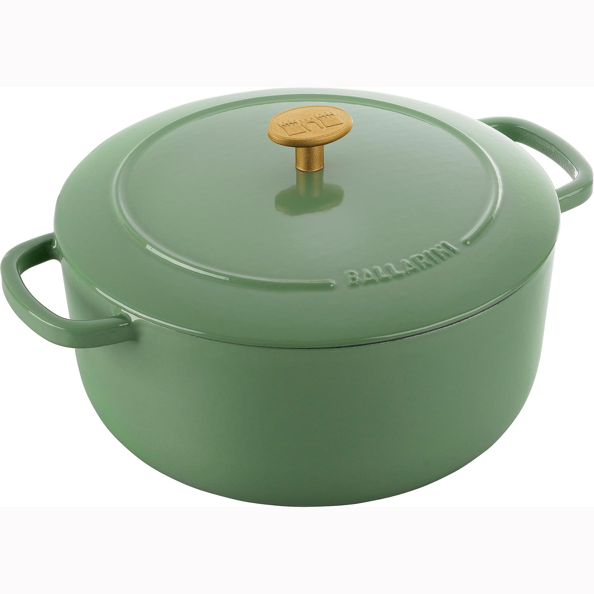 Amazon.com: BALLARINI Bellamonte Cast Iron 6-qt Round Dutch Oven ...