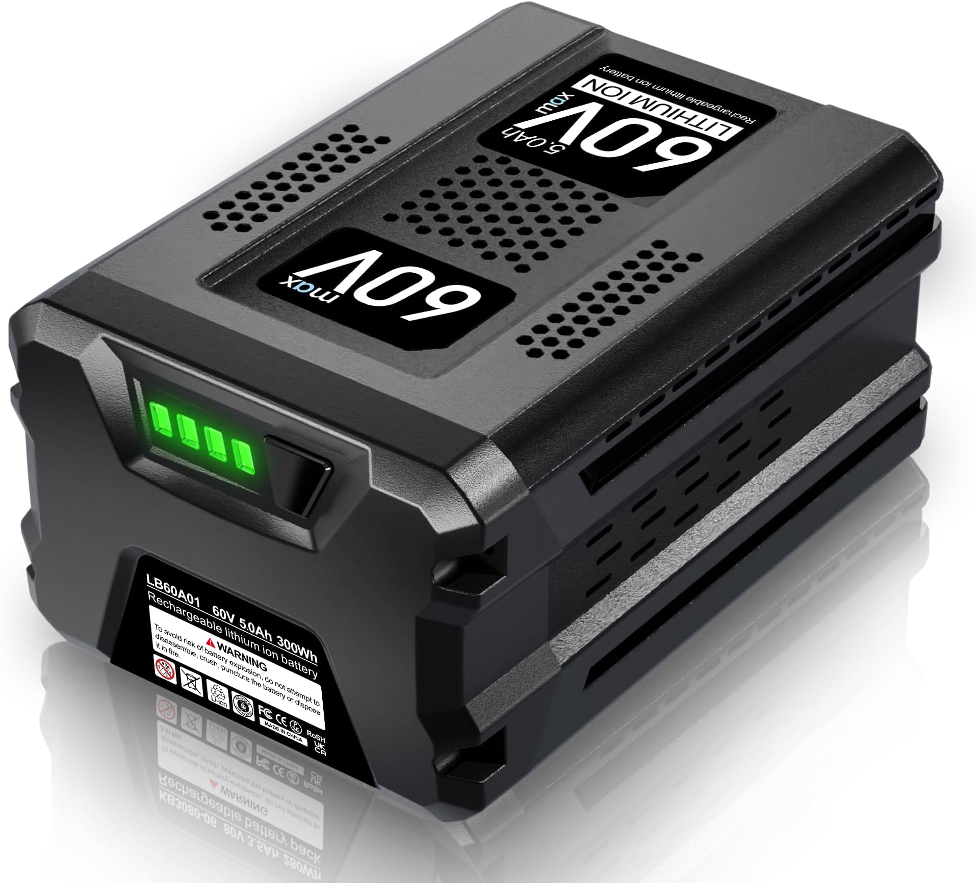 Amazon.com: NEPOWILL 60V 5.0Ah Replacement Battery for Greenworks PRO ...