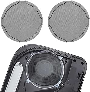 Amazon.com: PS5 Fan Dust Filter, Chanvoo 2 Pack Metal Fan Dustproof ...
