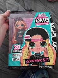 Amazon.com: L.O.L. Surprise! LOL Surprise OMG Skatepark Q.T. Fashion ...