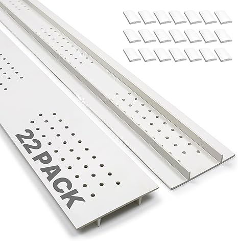 22 PCS 46" Soffit Vents Exterior Under Eave Soffit Vent Cover, PVC ...