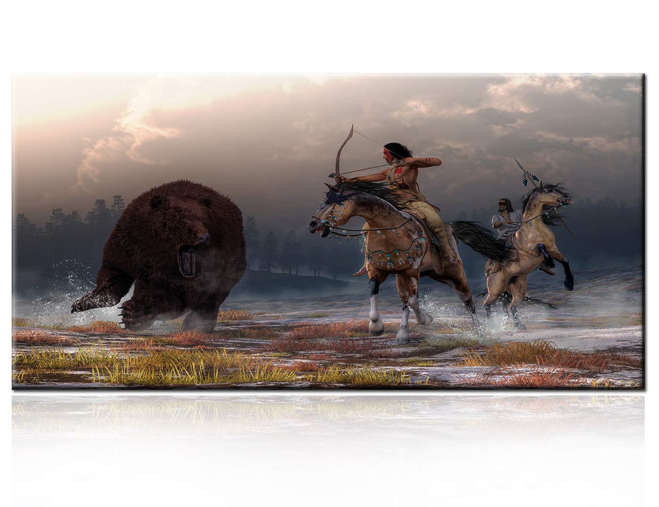 Modern Native American Man