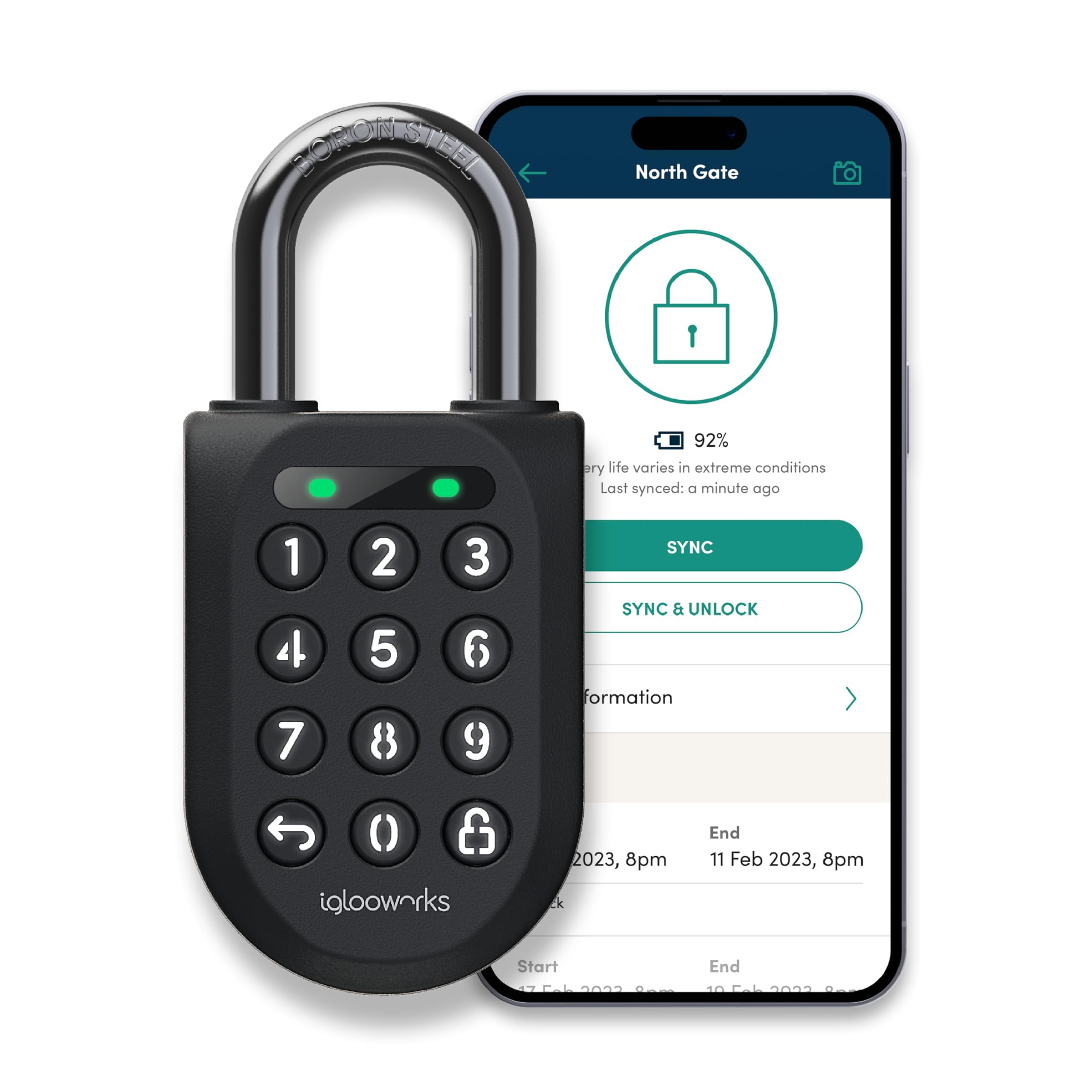 igloohome New Rugged Outdoor Smart Padlock 2E (SP2E) – Manage Access ...