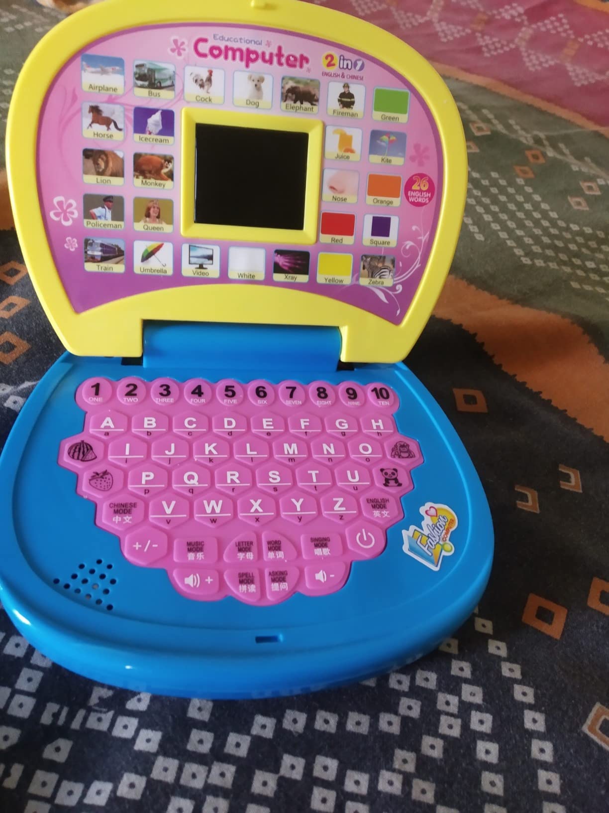 VGRASSP Educational Laptop Computer - Learning Alphabet and Numbers ...