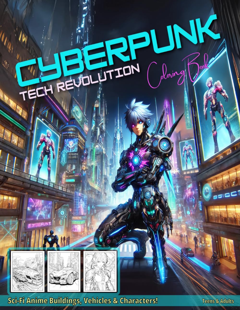 Amazon.com: Cyberpunk Tech Revolution: Anima Buildings, Vehicles ...