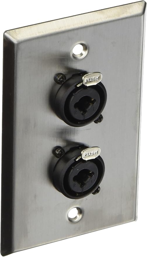 Amazon.com: Seismic Audio Speakers Dual ¼” And XLR Combo Jacks Wall ...