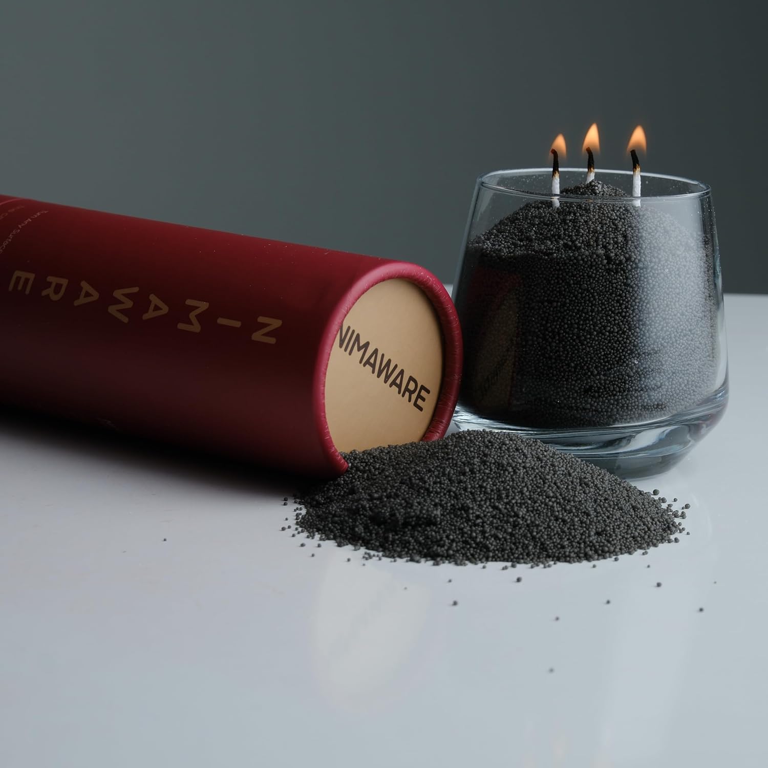 Amazon.com: nimaware Pearled Candle Sand | Refillable Non-Toxic Powder ...